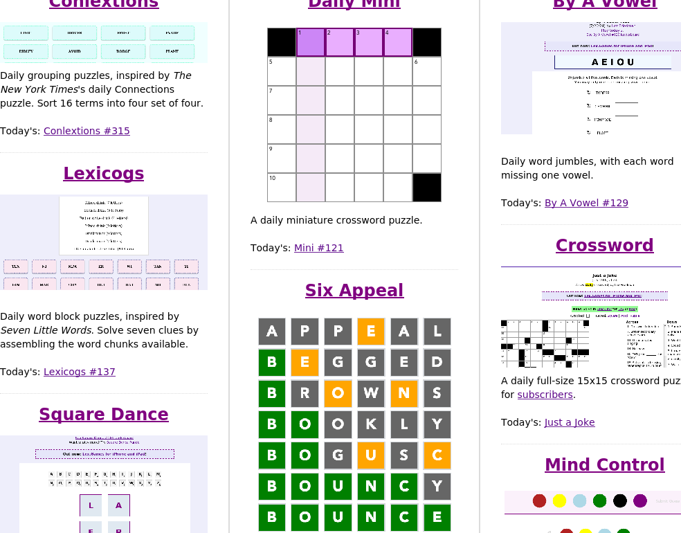 Lex Games Daily Leaderboard